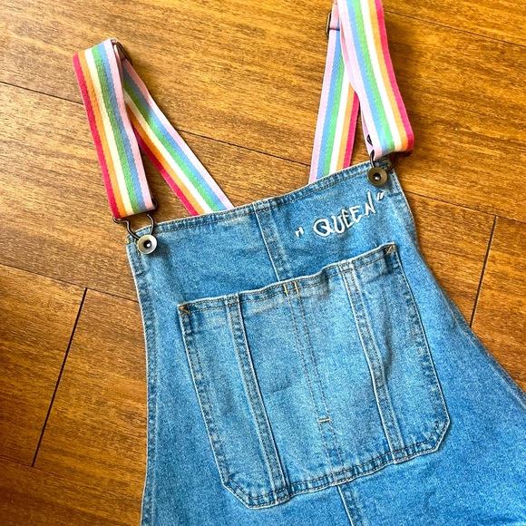 Target | Shorts | Rainbow Overalls | Poshmark